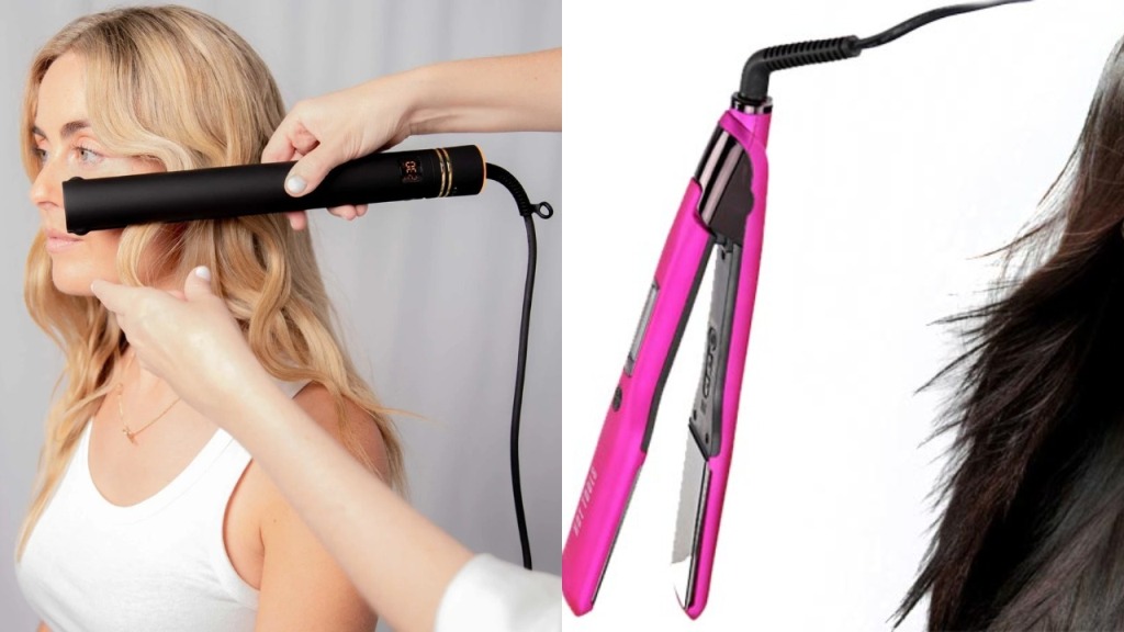 HOT TOOLS Professional vs HOT TOOLS Pink Titanium Straightener - EAL Care